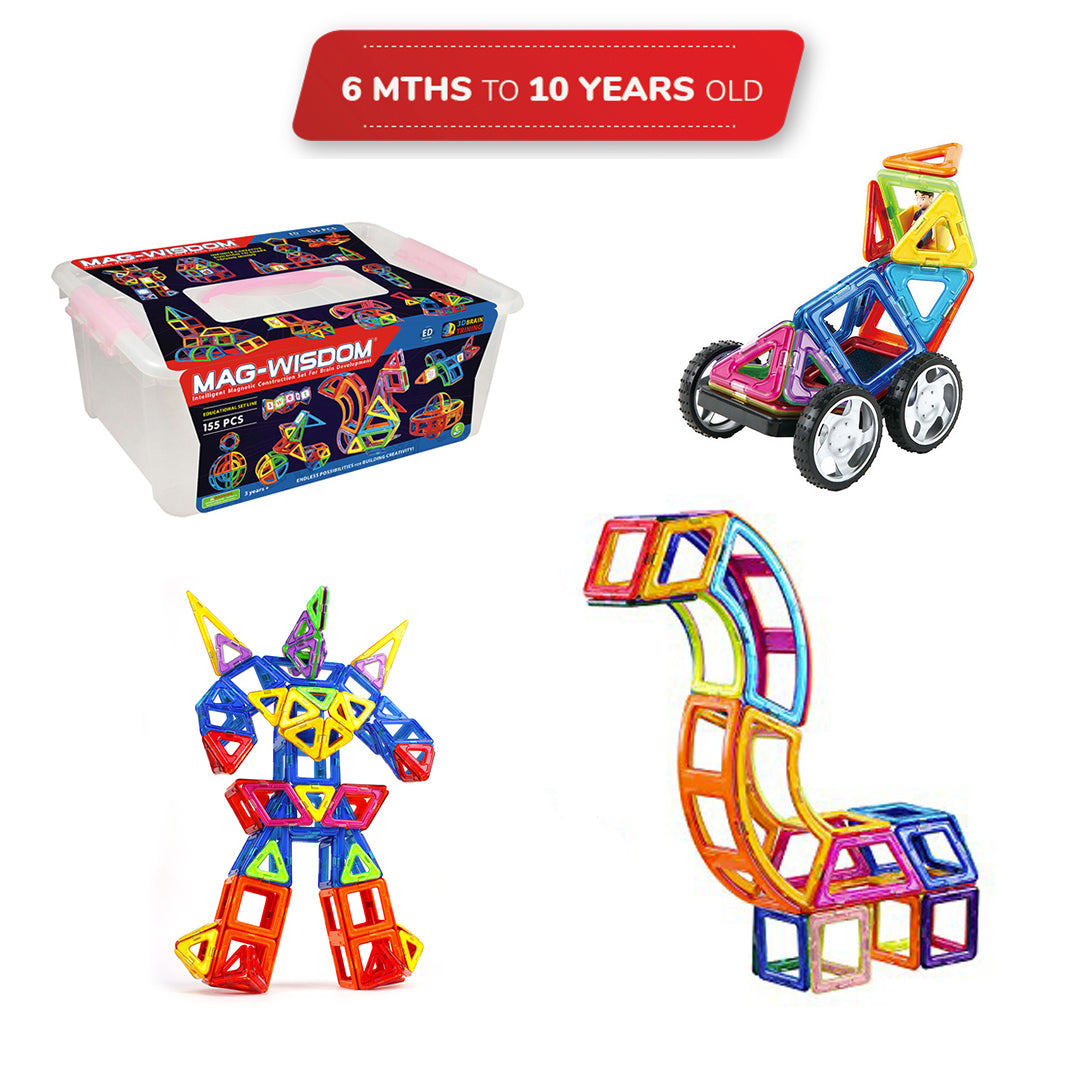 Level 6: Magwisdom 155 Pieces – Magnefun