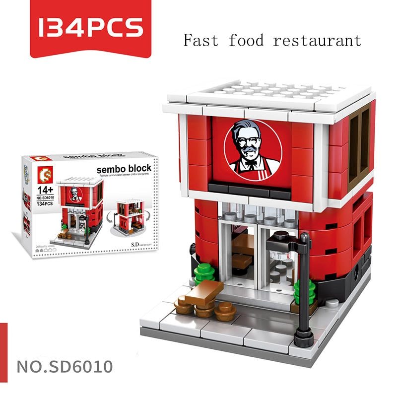 Sembo Block Fast Food Chain – Magnefun